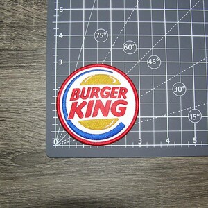 Fast Food KFC, Mcdonald's, Burger King Embroidered Iron on Patch - Etsy