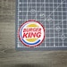 Fast Food KFC, Mcdonald's, Burger King Embroidered Iron on Patch - Etsy