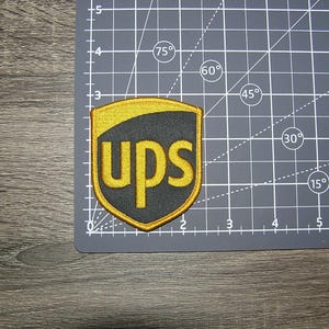 Worldwide Shipping UPS, DHL, Fedex Embroidered Iron on Patch - Etsy