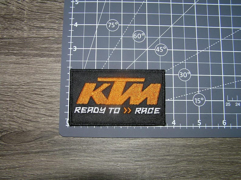 KTM Racing Motorsports Embroidered Iron on Patch - Etsy