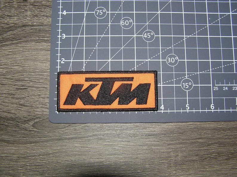 KTM Racing Motorsports Embroidered Iron on Patch - Etsy