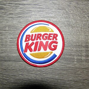 Fast Food KFC, Mcdonald's, Burger King Embroidered Iron on Patch - Etsy