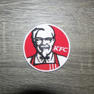 Fast Food KFC, Mcdonald's, Burger King Embroidered Iron on Patch - Etsy