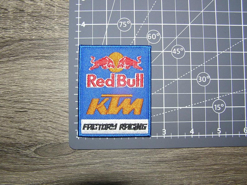 KTM Racing Motorsports Embroidered Iron on Patch - Etsy