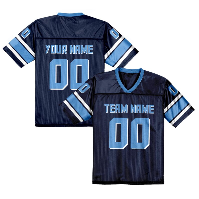 Custom Football Jersey, Personalized Football Shirt With Team Name ...
