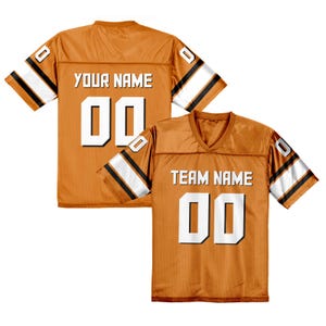 Custom Football Jersey, Personalized Football Shirt With Team Name ...