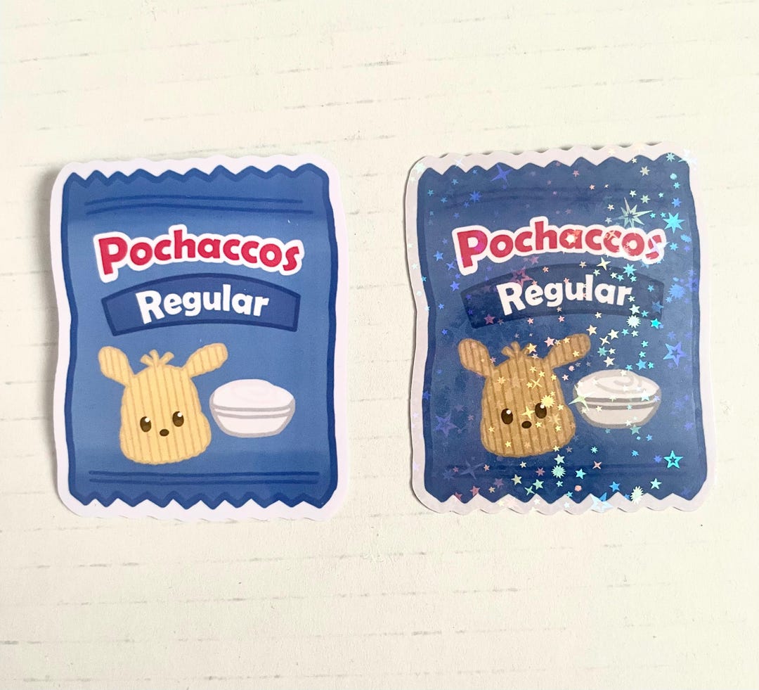 Cute Puppy Potato Chips Sticker || Vinyl Sticker || Die Cut Stickers ...
