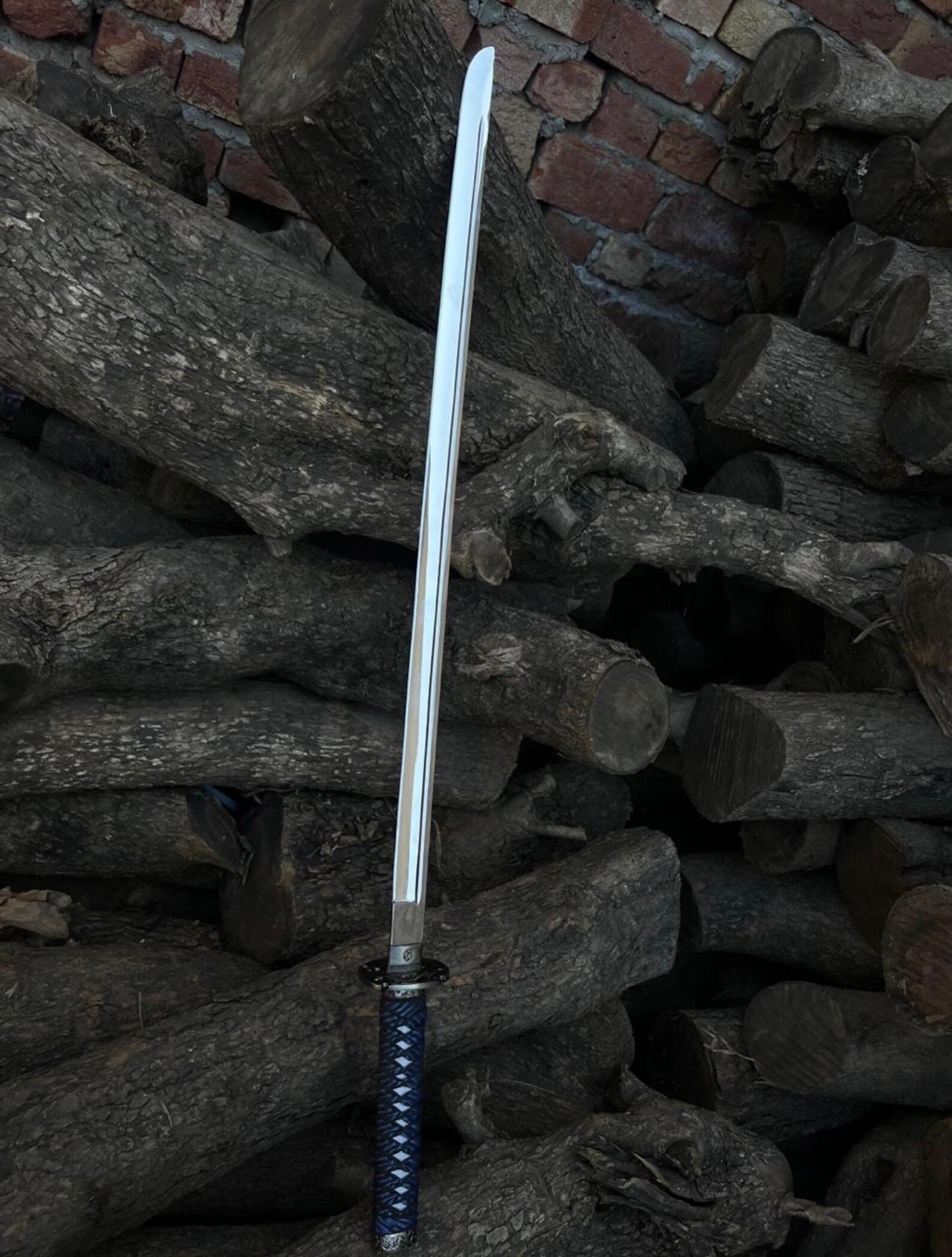 Handmade Katana Sword: Japanese Samurai Steel Blade | Unique Gift ...