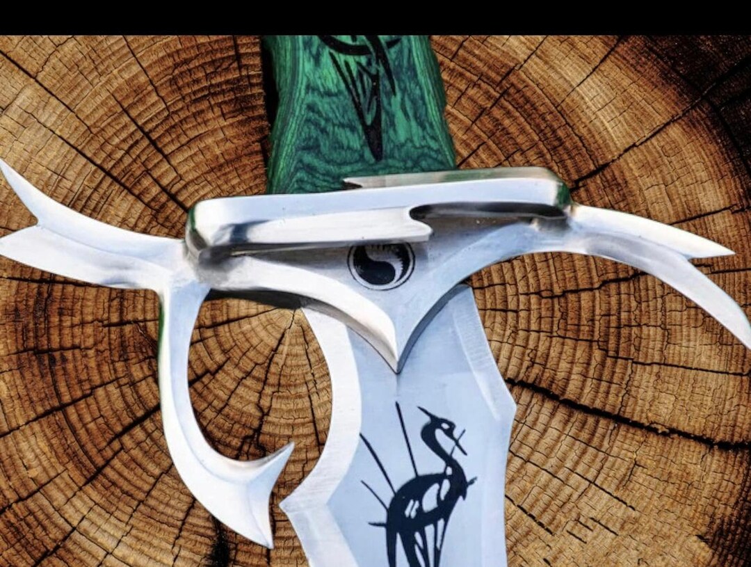 Custom Wheel of Time Sword With Scabbard – Hand Forged Viking Buster ...