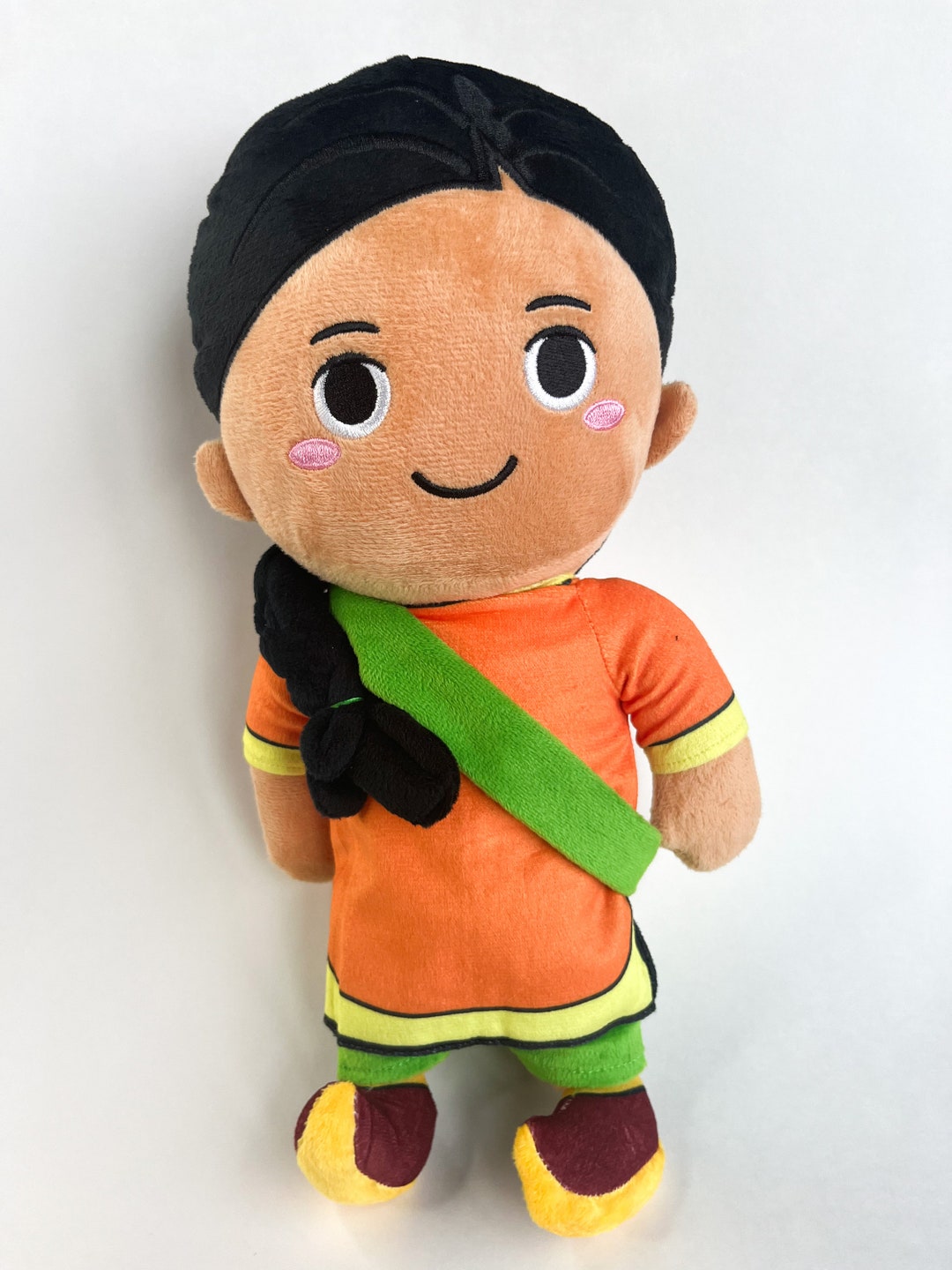 Punjabi Plush Toy Doll - Girl Bebo - Etsy Canada