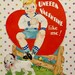 Vintage Valentine's Day Card Boy and Dog Uneeda Valentine Like Me - Etsy