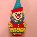 Vintage Candy Box Clown Shaped Empty Cardboard Box Creepy Clown - Etsy