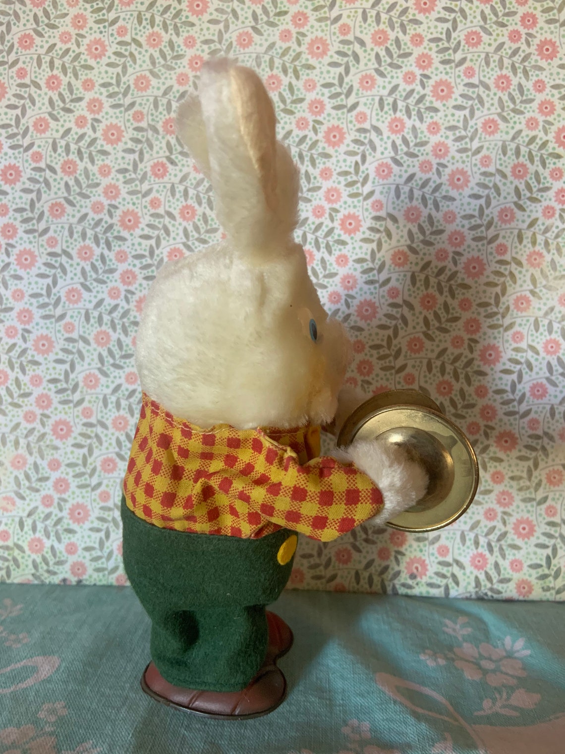 Vintage Mechanical Wind up Bunny Rabbit Playing Cymbals - Etsy