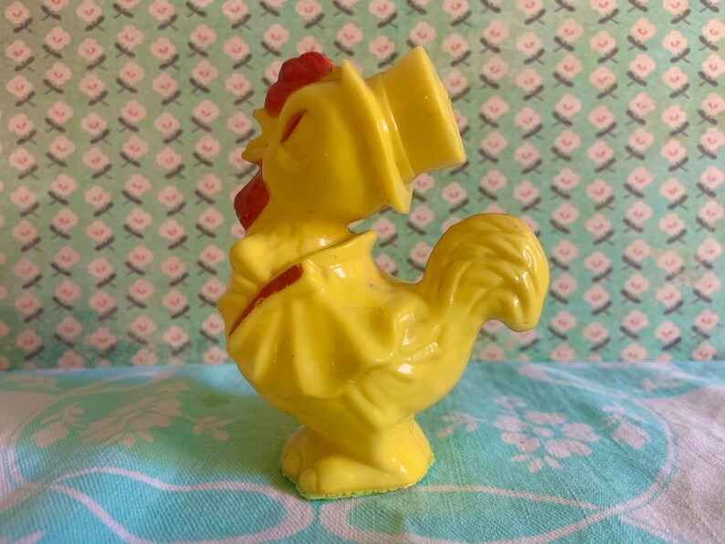 Vintage Irwin Plastic Rooster Rattle Easter Toy - Etsy
