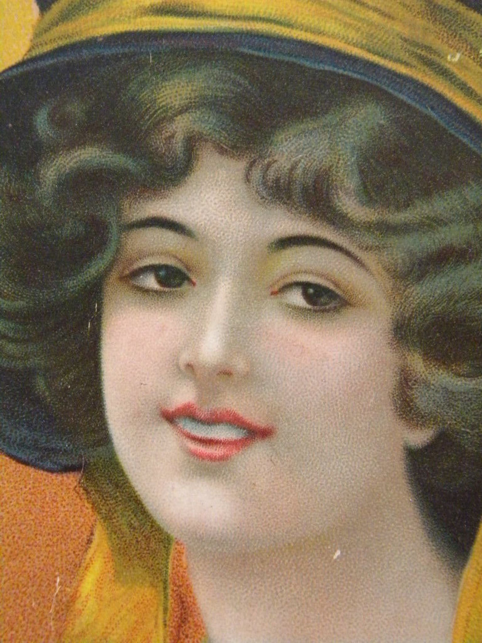 Vintage Chocolate Candy Box With Edwardian Woman Lithograph - Etsy