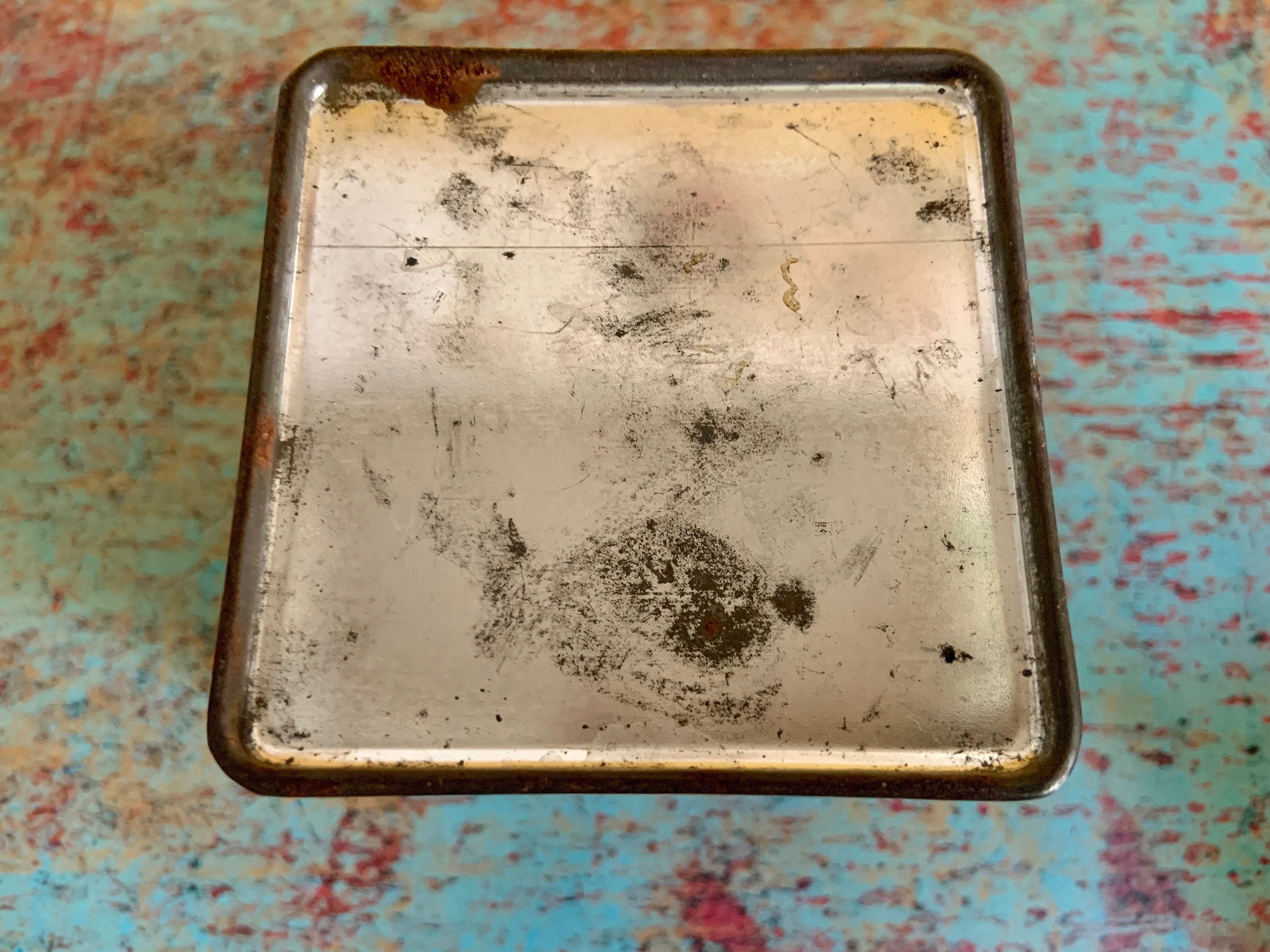 Vintage Tea Container Reese Conversation Tea Cardboard and Tin ...
