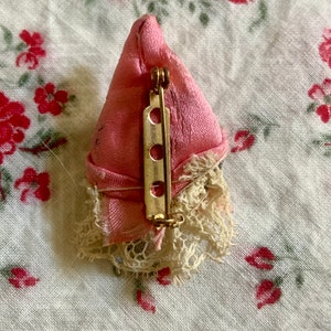 Vintage 1920s Silk Covered Garter Button Flapper Girl With - Etsy