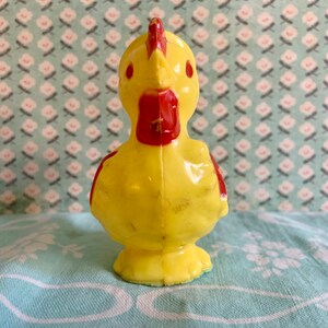 Vintage Irwin Plastic Rooster Rattle Easter Toy Anthropomorphic Rooster ...