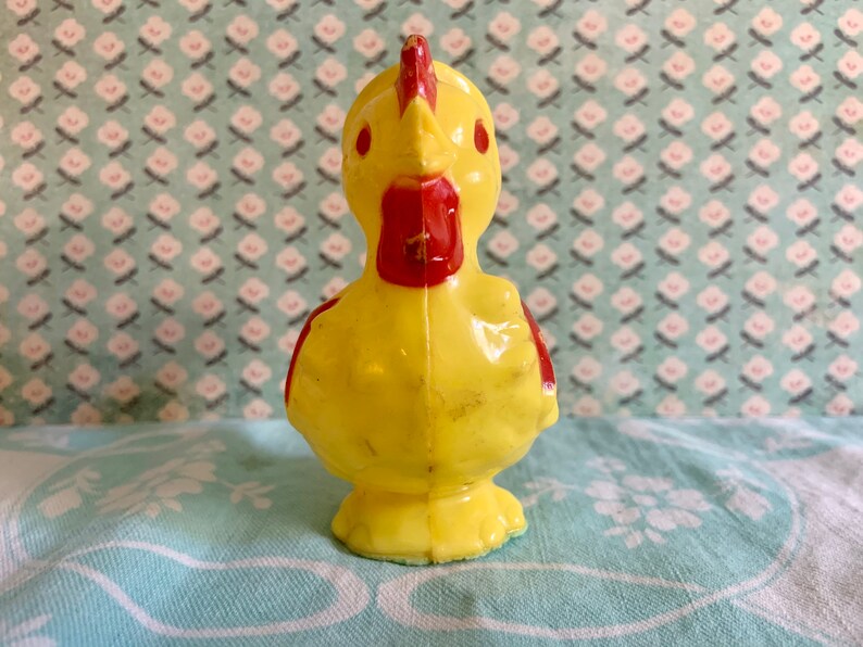 Vintage Irwin Plastic Rooster Rattle Easter Toy - Etsy