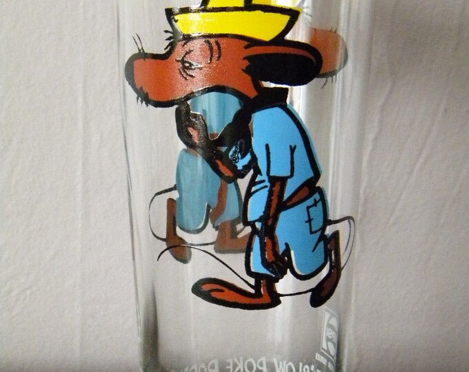 Vintage Slow Poke Rodriguez Pepsi Glass 1973 - Etsy