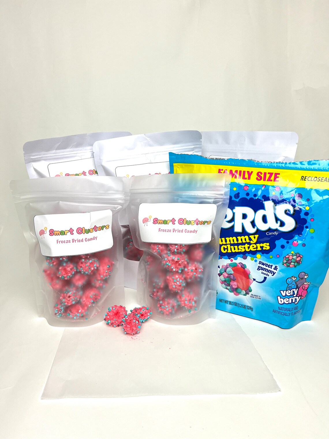 Smart Clusters, Freeze Dried Candy, Fruit Candy, Crunchy Fruity Candy ...