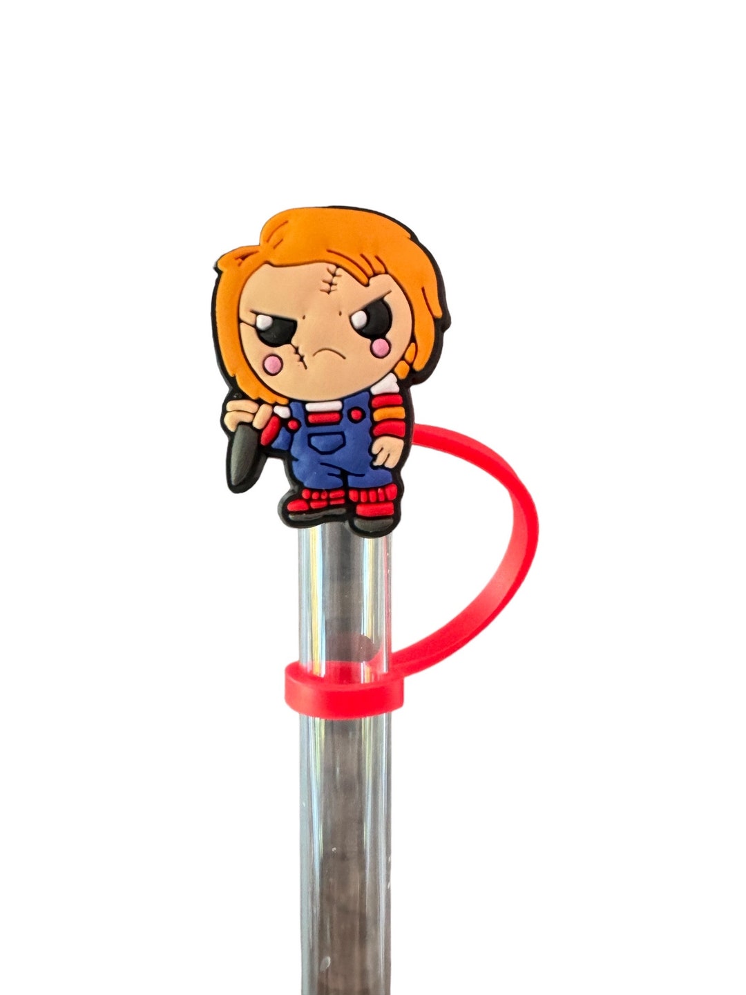 Chucky Straw Topper - Etsy