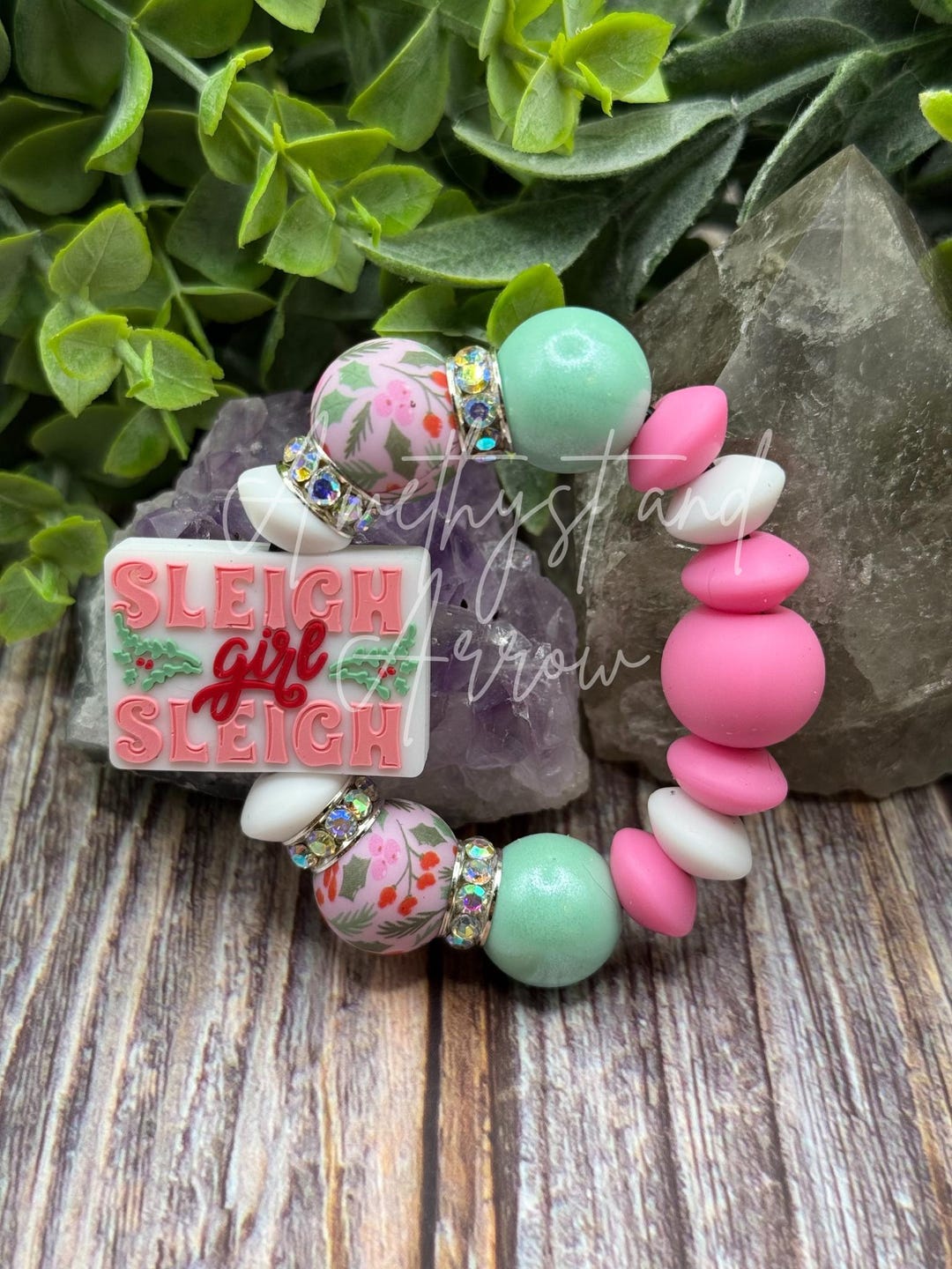 Sleigh Girl Stanley Tumbler Handle Charms, Keychain, Silicon Charms - Etsy