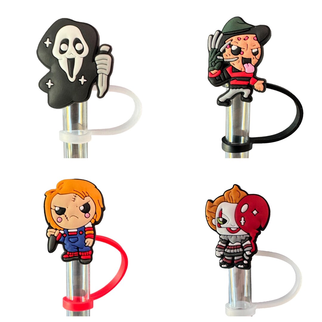 Horror Straw Topper - Etsy