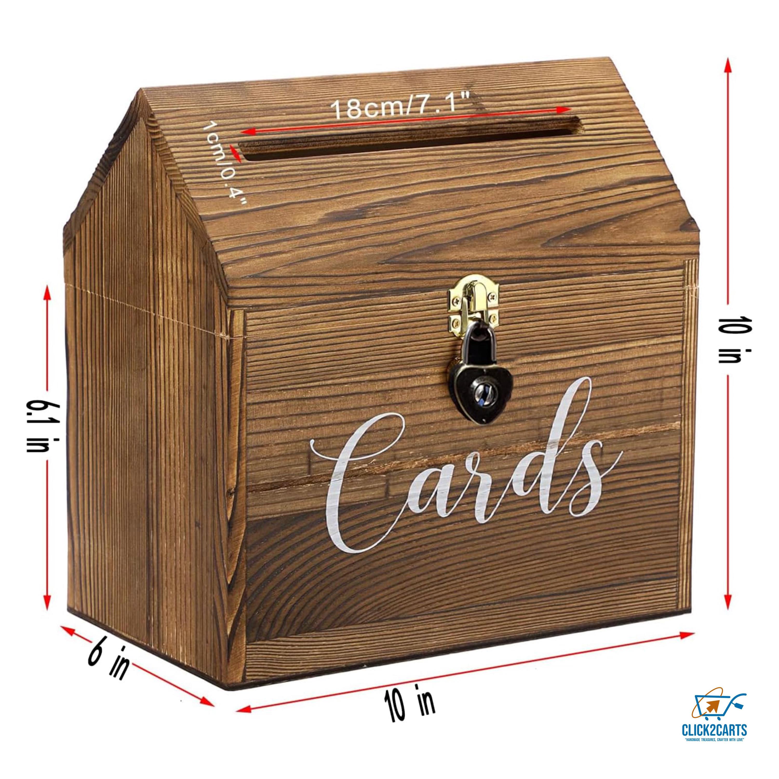 Wedding Box, Elegant Card Box With Slot for Wedding, Reception ...