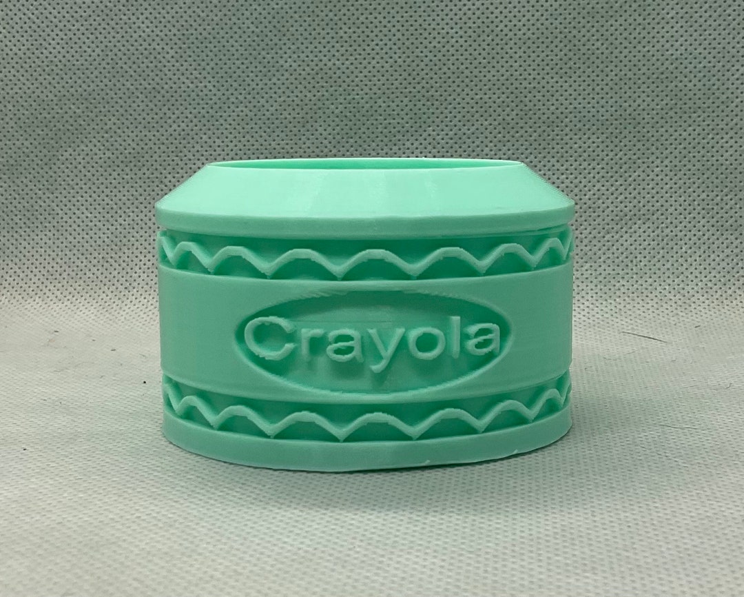 3D Printed Crayon Planter Medium - Etsy