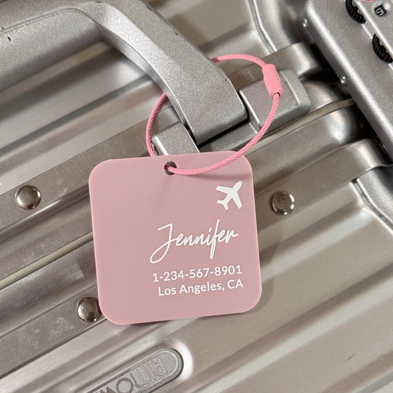 Kids Luggage Tags - Etsy