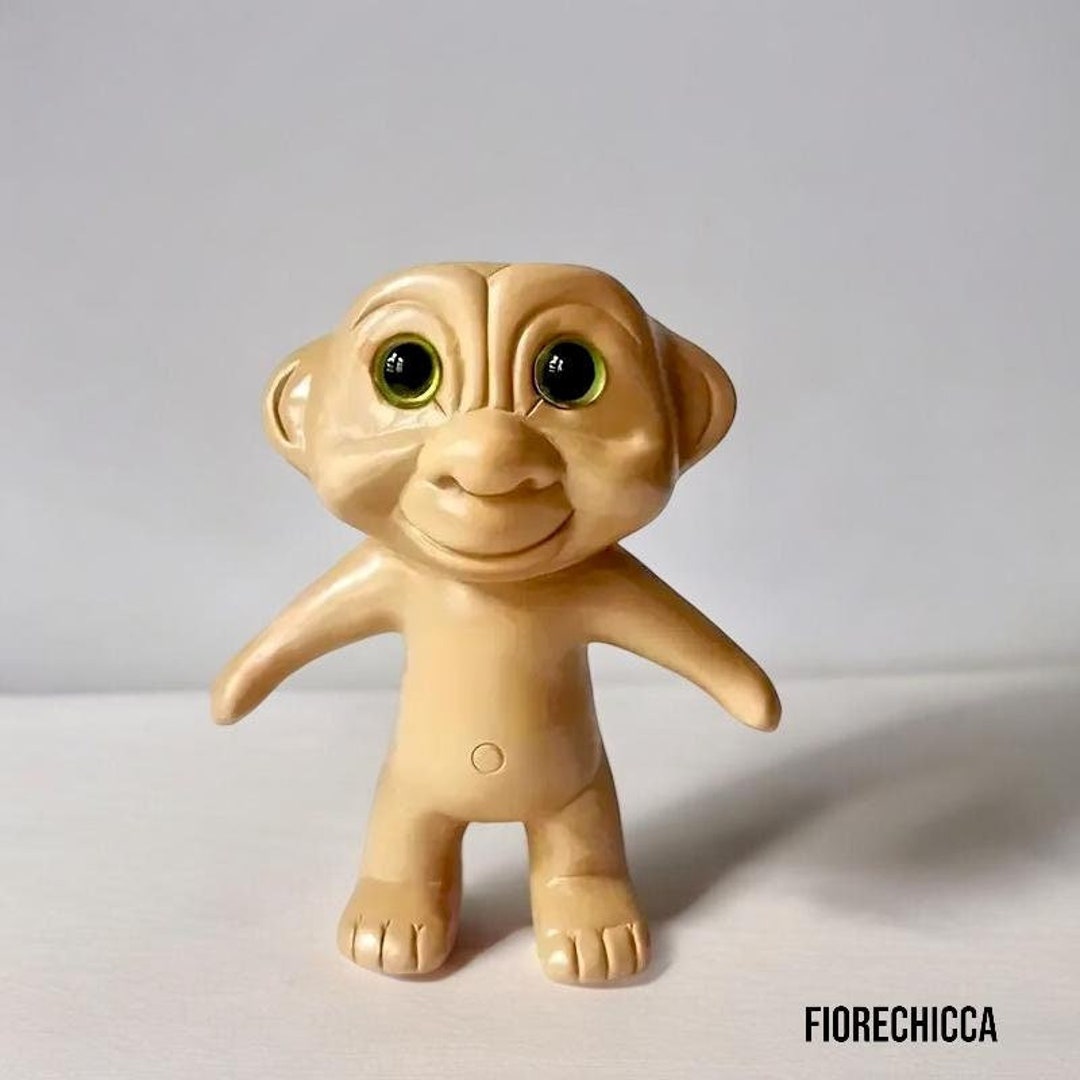 Unique Troll Planter, Fun Indoor Pot, Weird Decor, Creative Gift for ...