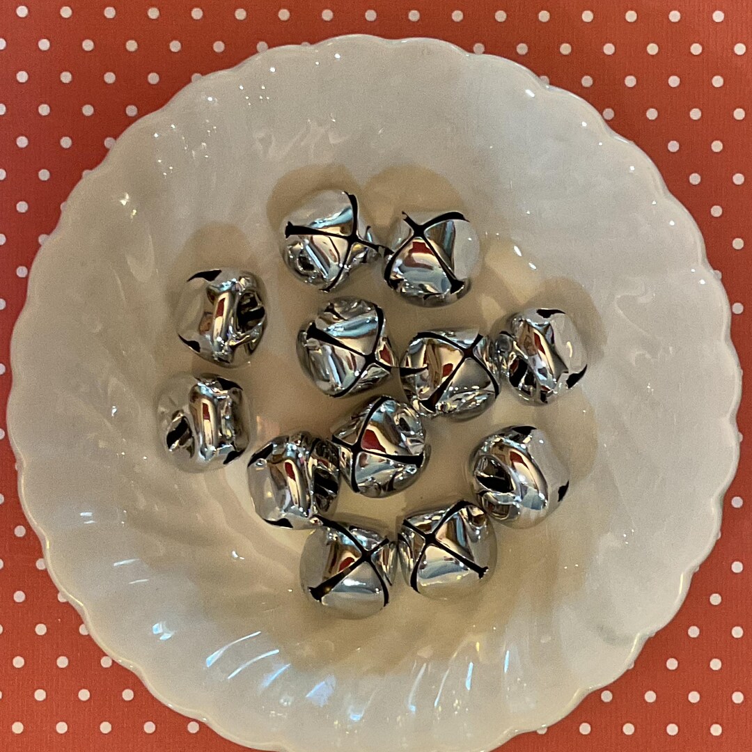 Set of Jingle Bells, Red Jingle Bells, Silver Jingle Bells, Green ...