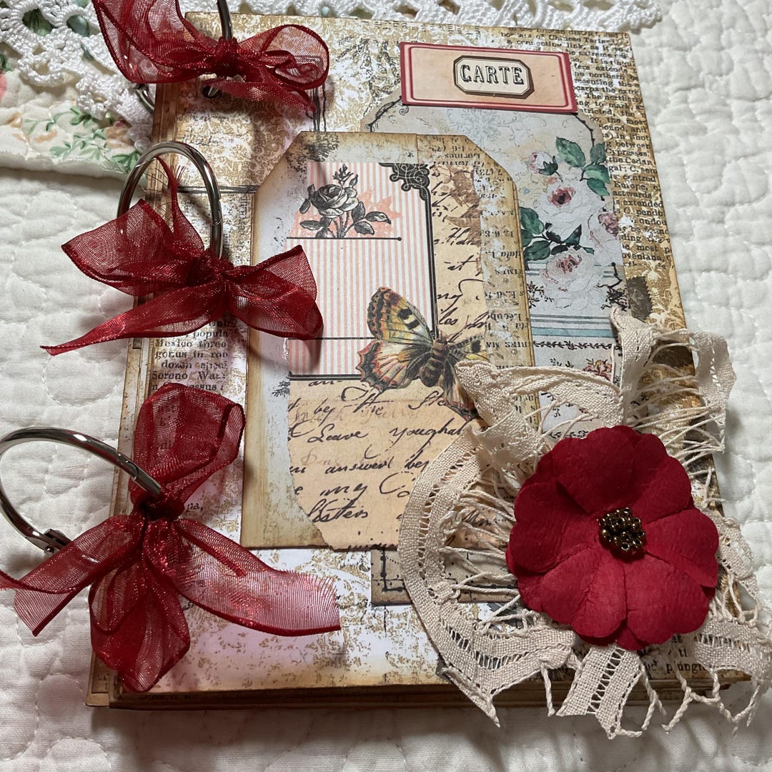 Ring Bound Ephemera Holder, Tracie Fox, Ephemera, Ephemera Keep ...