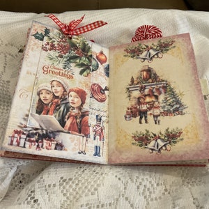 Beautiful Christmas Journal, Collage Journal, Christmas Book ...