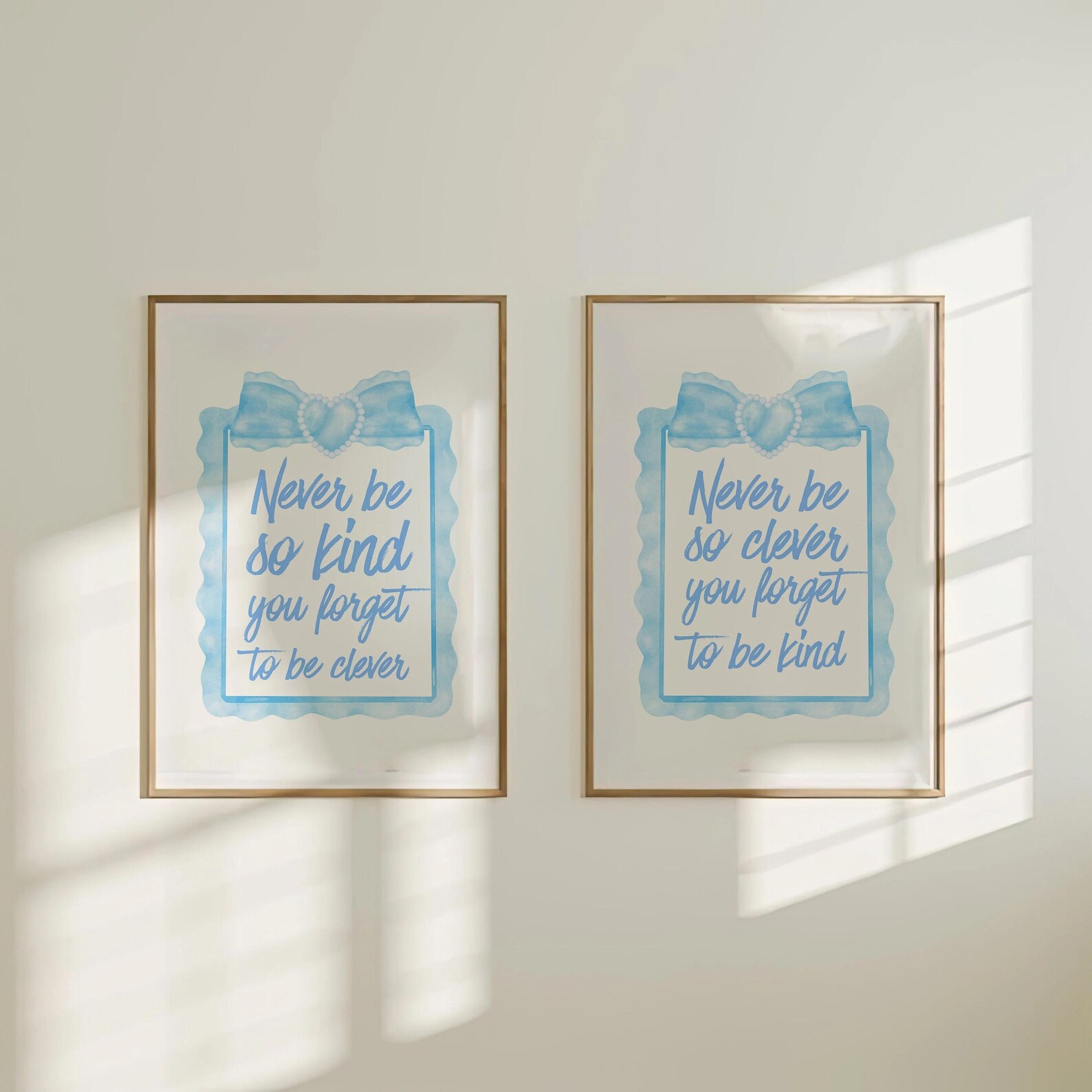 Marjorie Set of 2 Prints, Taylor Swift Poster, Clever and Kind ...