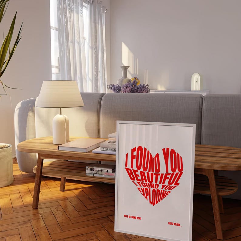 Fred Again Poster, Kyle I Found You Print, Music Wall Art, Fred Again ...