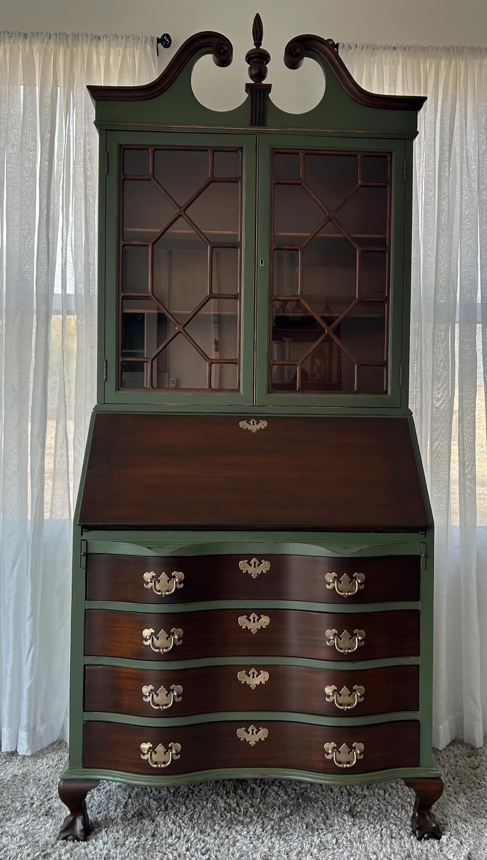 This Has SOLD PLEASE Do NOT Try to Purchase. Antique Secretary Hutch ...