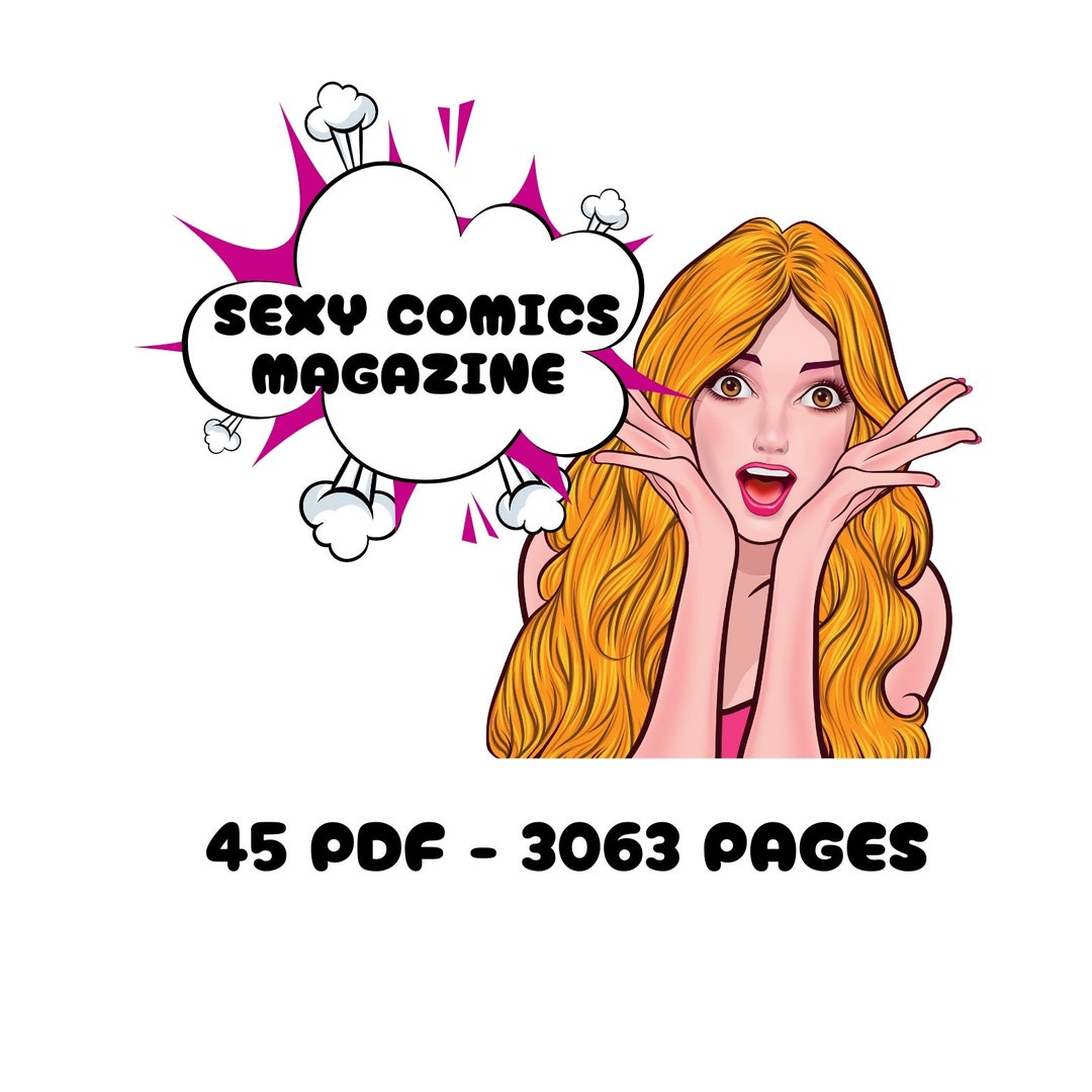 Sexy Comics Magazineadult Comics Magazineerotic Comicsvintage Comics Magazine Erotic Vintage