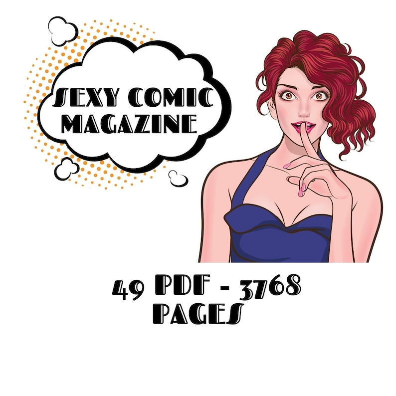 Sexy Comics Magazines, Vintage Erotic Comics, Adult Comics Magazines, Xxx Cartoon, 49 PDF, 3968 ...