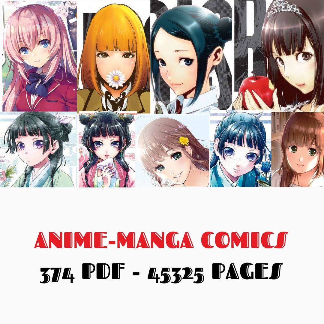 MANGA, Anime Comics, Comics Magazines, Comics Bundle, Digital Download ...
