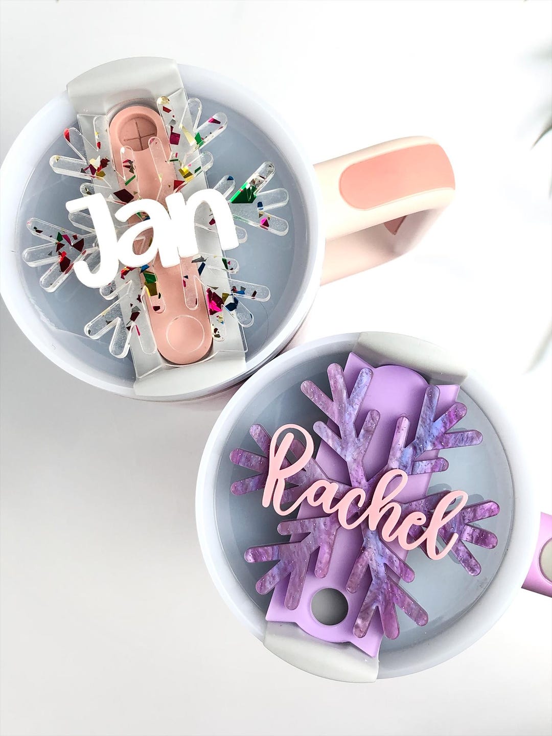 Snowflake Customizable Exclusive Shiny Stanley Nameplate Snowflake ...