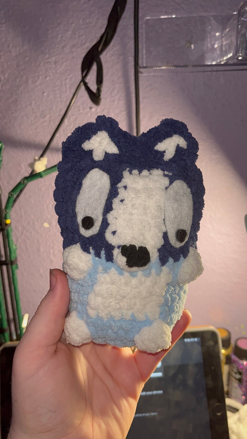 Hand Crochet Bluey - Etsy