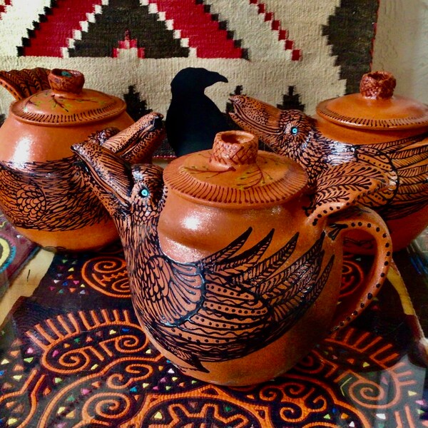 Raven Tea Set - Etsy