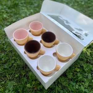 Edible Coffee Cups - Gifts for Coffee Lovers | Chocolate Coffee Cups - Etsy