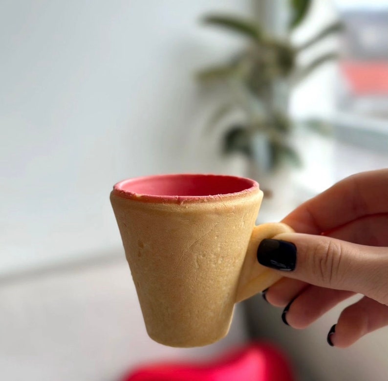 Edible Coffee Cup -office Break Snack - Etsy