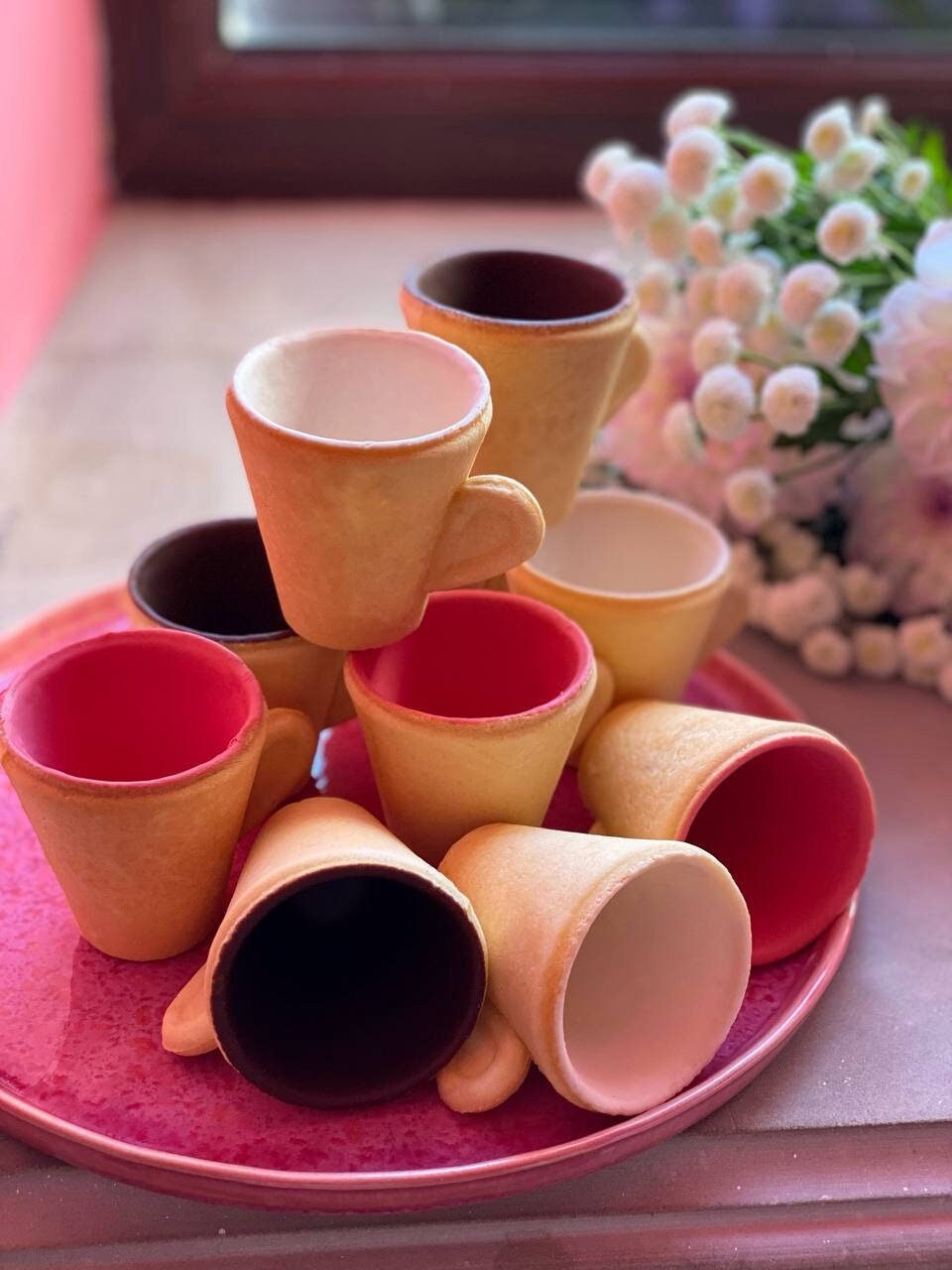 Edible Coffee Cup -office Break Snack - Etsy