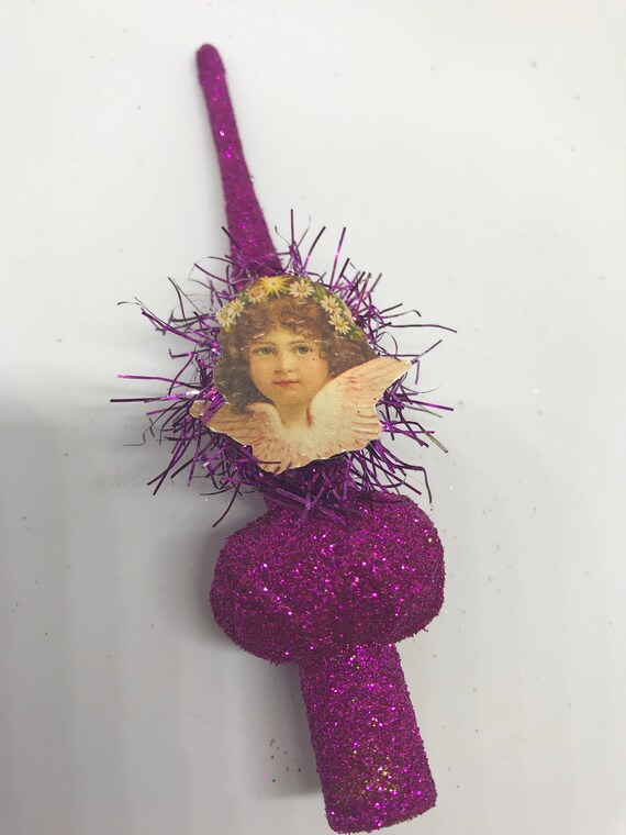 Butterfly Tree Topper Miniature Feather Christmas Tree | Etsy