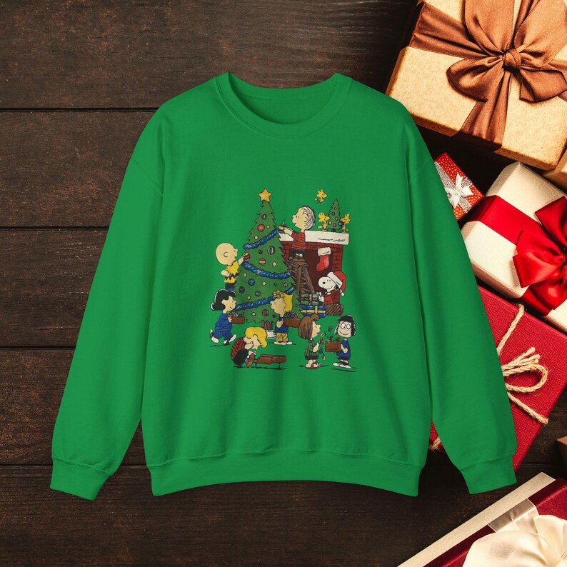 Vintage Charlie Brown Christmas Sweater - Etsy