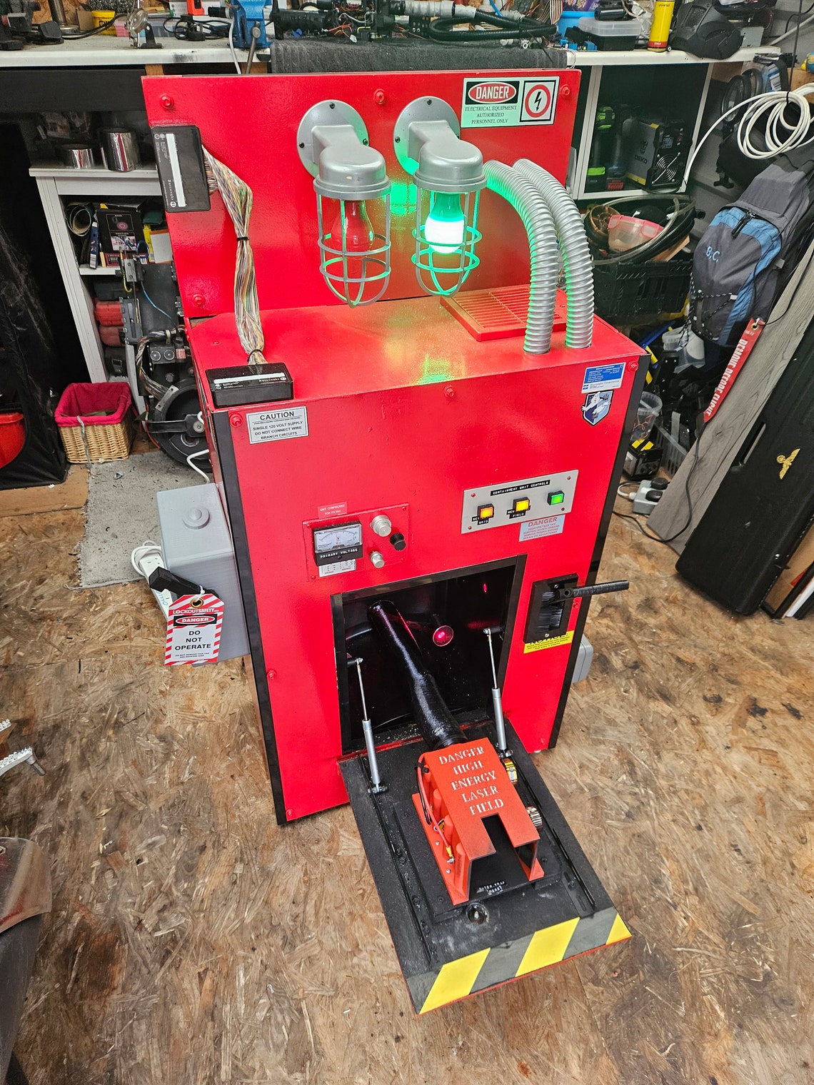 Ghostbusters Ecto Containment Unit, DIY, Arduino Code, Schematics, 3d ...